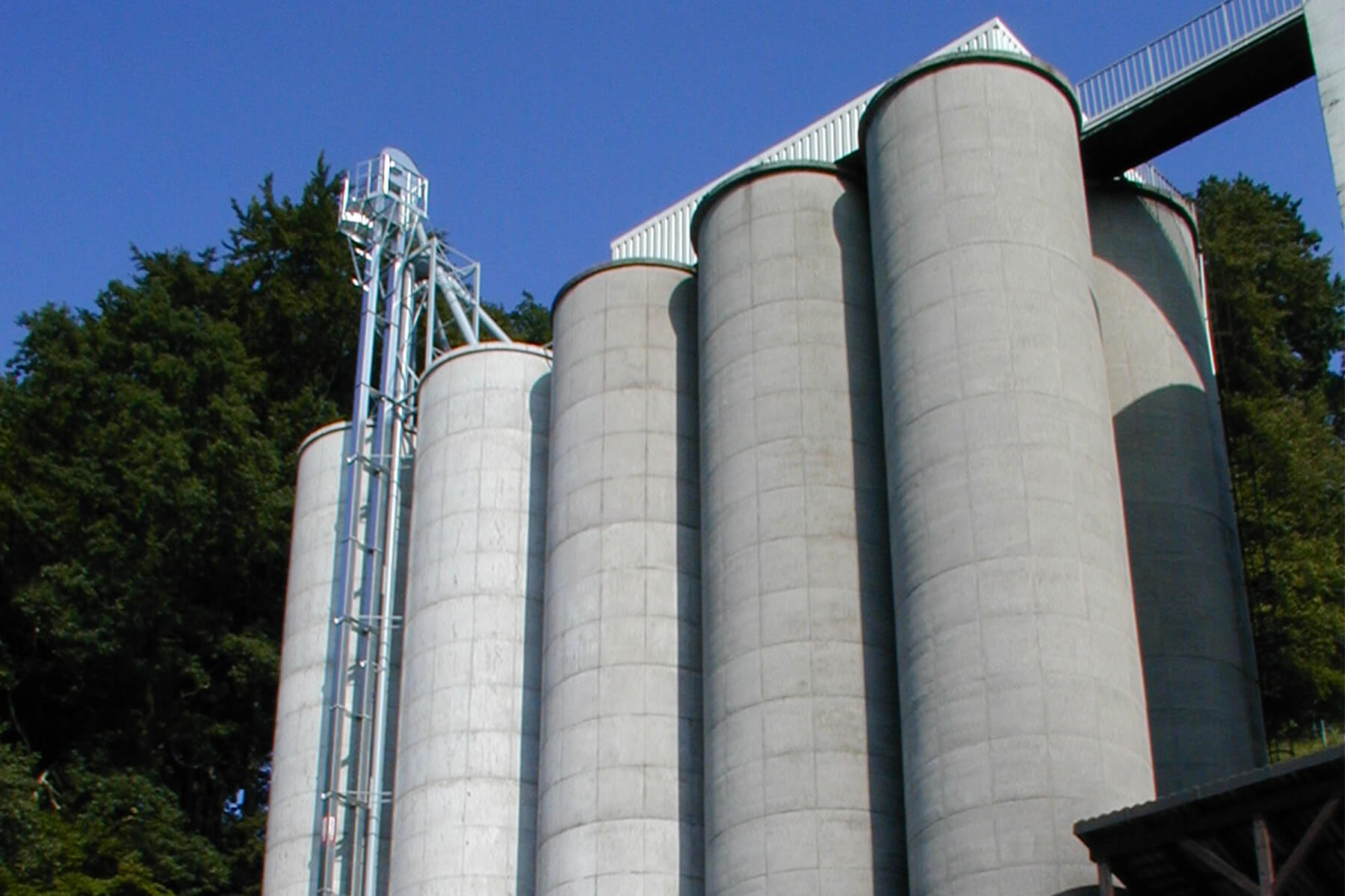 Silos à céréales